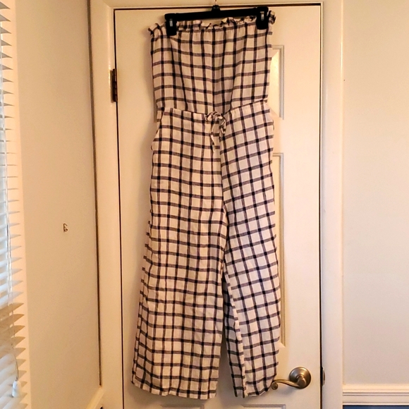TCEC | Pants & Jumpsuits | Tcec Linen Jumpsuit | Poshmark